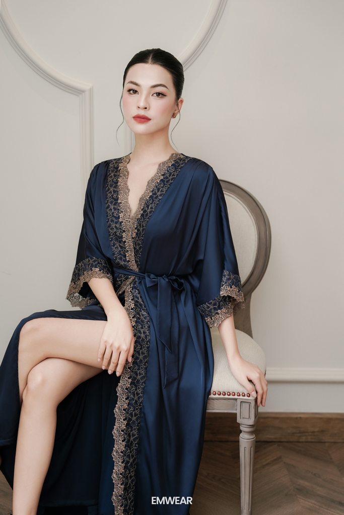 Adonis Blue Robe – EM Wear